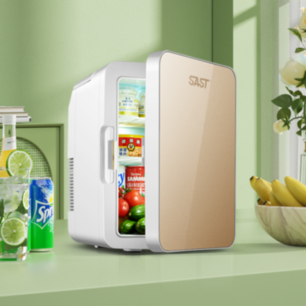 Mini Frigider Portabil 8L, Functie Incalzire si Racire, pentru Aliment ...