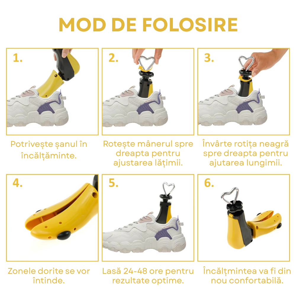 San/Calapod Pro Reglabil, Alungire si Largire 4 Directii, Pantofi ...