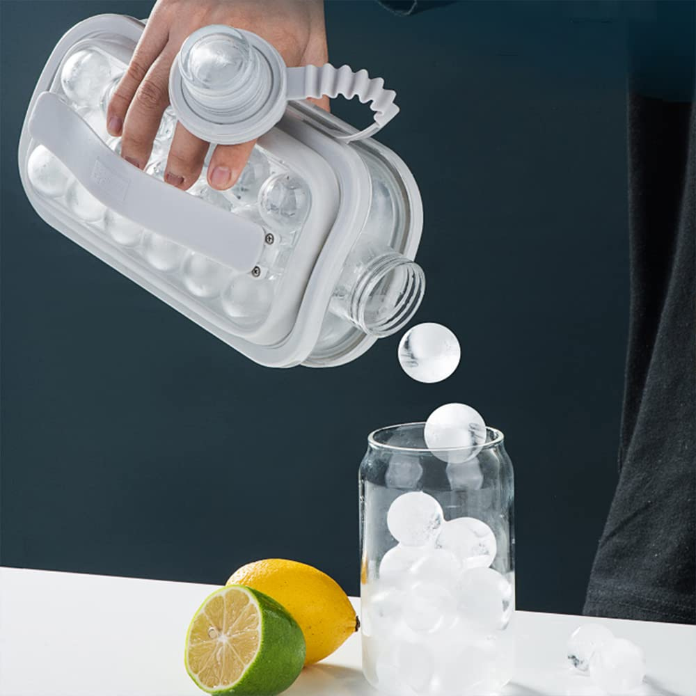 Forma pentru Gheata 2in1, Tip Sticla, cu Manere, 17 Sfere, Material No ...